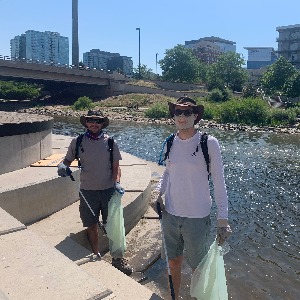 Houston White Oak Bayou Cleanup!